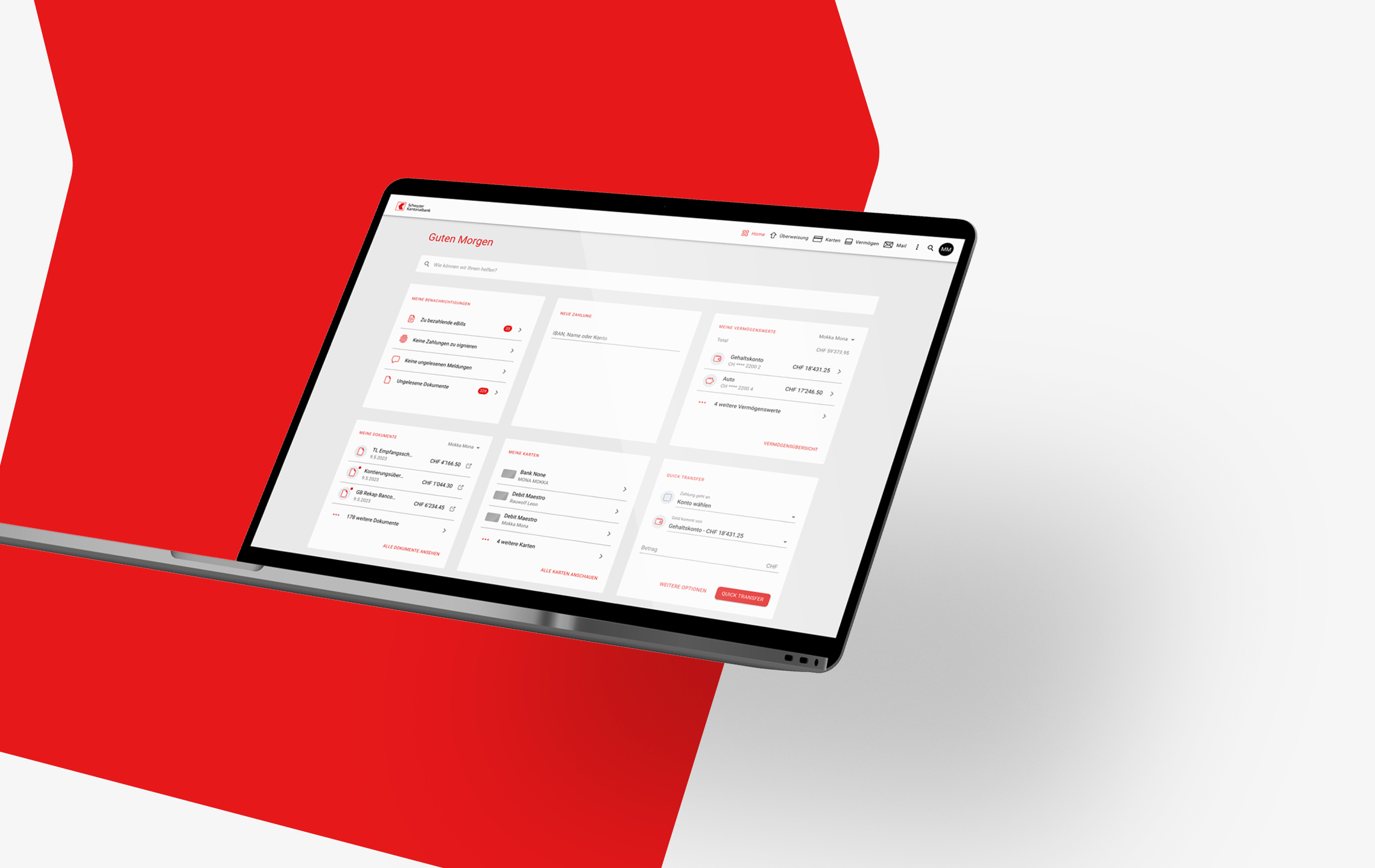 Neues E-Banking - Schwyzer Kantonalbank